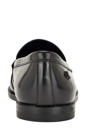 Calvin Klein Mirella Faux Leather Loafer - Black