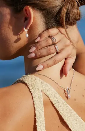 ATOLEA Mini Pearls Ring - Silver