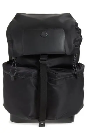 Moncler Kenton Nylon Drill Backpack - Black