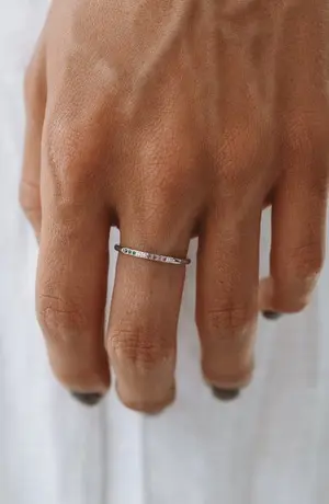 ATOLEA Golden Hour Ring - Silver