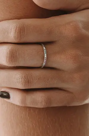 ATOLEA Golden Hour Ring - Silver
