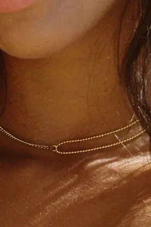 ATOLEA Double Trouble Choker - Gold