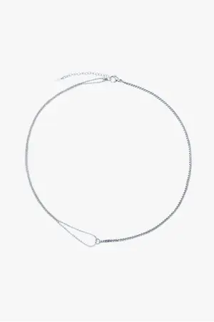 ATOLEA Double Trouble Choker Silver