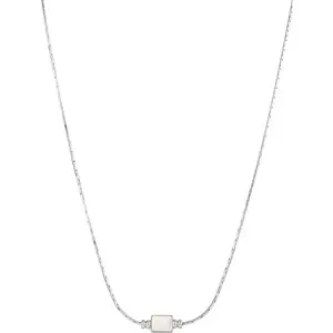 ATOLEA Lune Necklace Silver