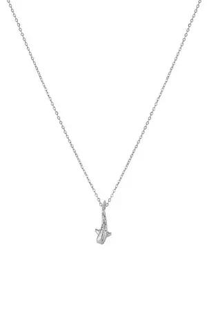 ATOLEA Whale Shark Necklace - Silver