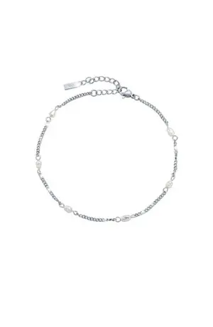 ATOLEA Lovina Freshwater Pearl Bracelet Silver