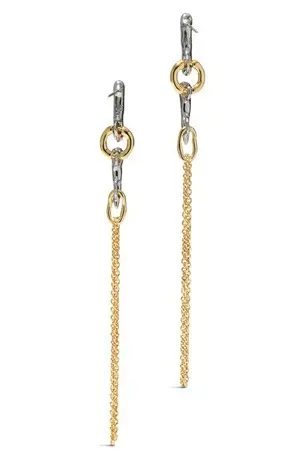 Alexis Bittar Solanales Crystal Linked Spear Drop Earrings
