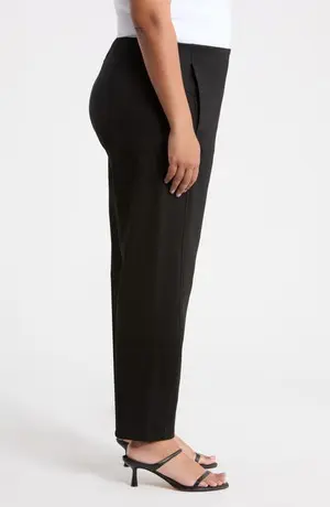 Eileen Fisher Tapered Ankle Trousers