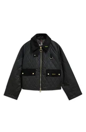 Barbour Icons Spey Quilted Waxed Cotton Jacket