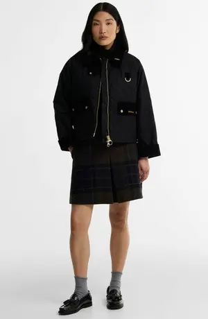Barbour Icons Spey Quilted Waxed Cotton Jacket