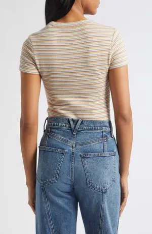 Veronica Beard Devin V-neck T-shirt