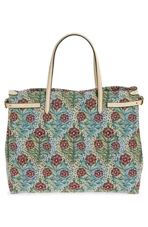 Valentino Garavani Medium Antibes V-logo Tapestry Tote
