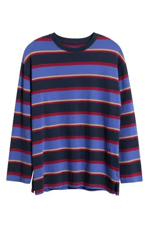 DAMSON MADDER Ali Striped Long Sleeve T-shirt