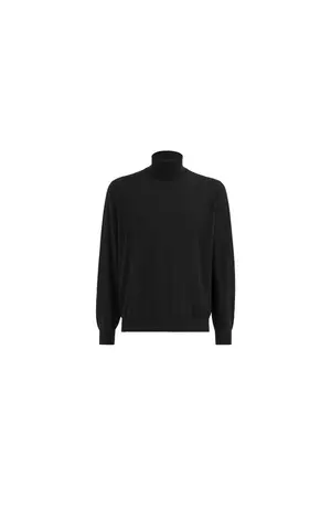 Brunello Cucinelli Cashmere And Silk Lightweight Turtleneck Sweater