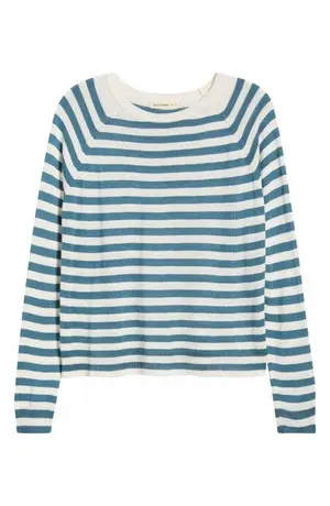 24COLOURS Striped Crewneck Sweater