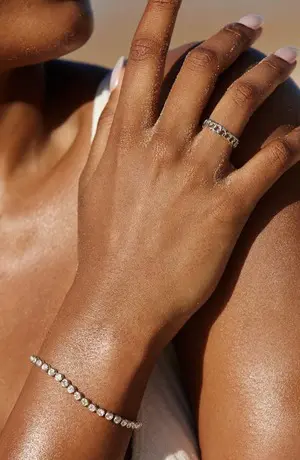 ATOLEA Tennis Bracelet - Silver