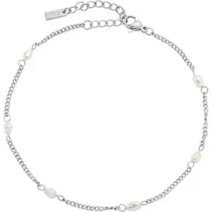 ATOLEA Freshwater Pearls Anklet - Silver