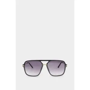 KATIE LOXTON St. Moritz Aviator Sunglasses - Black