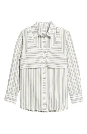 DAMSON MADDER Valeria Double Layer Organic Cotton Shirt