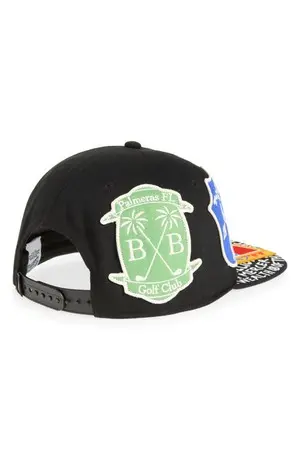 BILLIONAIRE BOYS CLUB Embroidered Snapback Cap