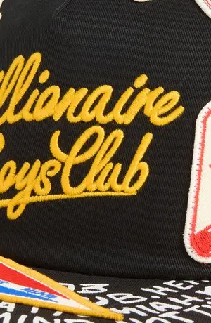 BILLIONAIRE BOYS CLUB Embroidered Snapback Cap