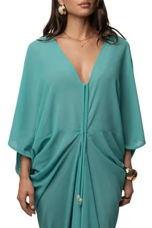 JLUXLABEL Longer Days Cover Up Dress - Teal