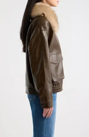 Love Token Amelia Faux Leather Jacket