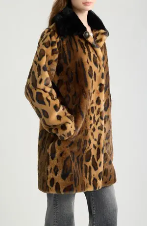 Love Token Imani Faux Fur Coat