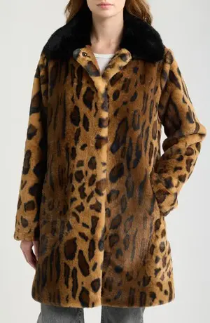 Love Token Imani Faux Fur Coat