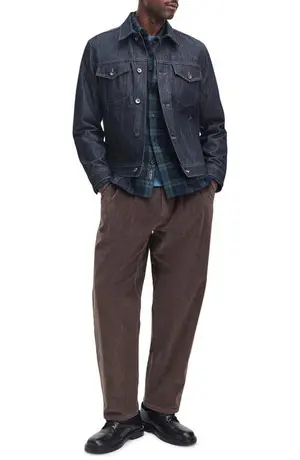 Rag & Bone Pleated Corduroy Baggy Chino Pants