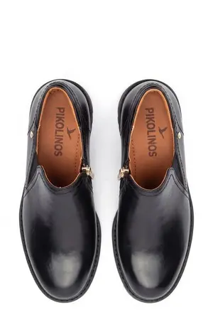 Pikolinos Medina Leather Bootie - Black