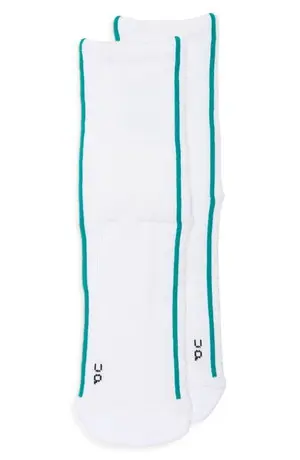 On Court Crew Socks - White/neem