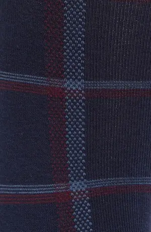 Cole Haan Plaid Dress Crew Socks