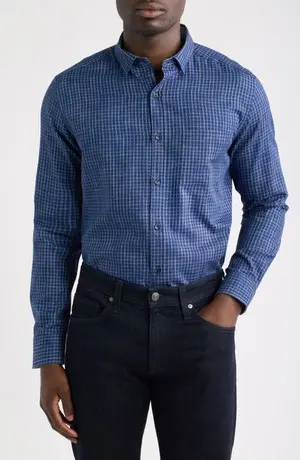 Johnston & Murphy Spread Collar Shirts For Men