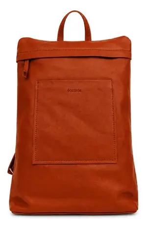 Écotorie Willow Leather Backpack - Rust