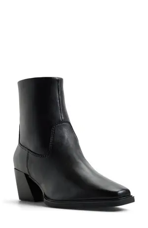 Aldo Ybiraweth Leather Bootie - Black