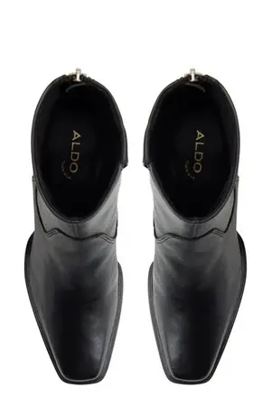 Aldo Ybiraweth Leather Bootie - Black