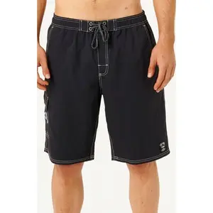 Rip Curl Liquid Trips Cargo Swim Trunks - Black