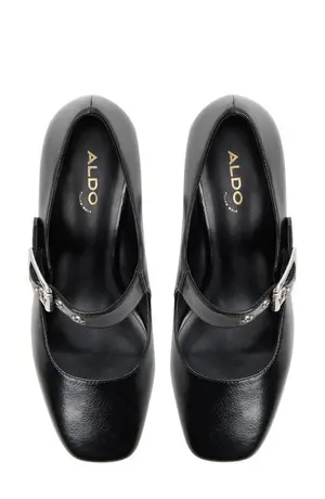 Aldo Baldemar Faux Leather Mary Jane Pump - Black