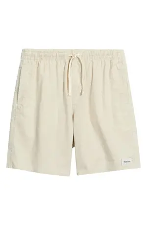 RHYTHM Linen & Cotton Jam Shorts - Sand