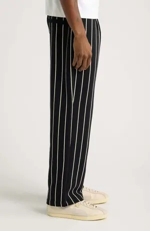SANTO STUDIO Ny Stripe Fleece Pants