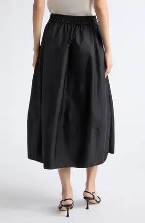 Cinq À Sept Sirani Nylon Midi Skirt
