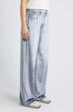Rag & Bone Miramar Wide Leg Pull-on Jeans - Wingate