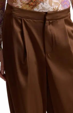 Avec Les Filles Pleated Balloon Pants