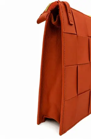 Écotorie Polly Woven Leather Crossbody Bag