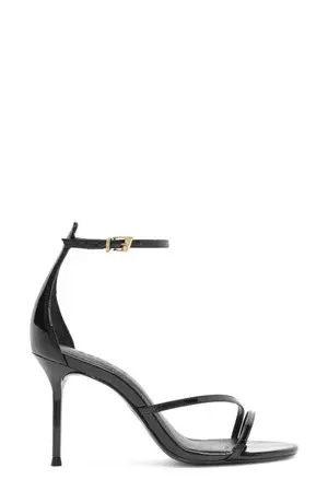 Schutz Tessa Leather Sandal - Black