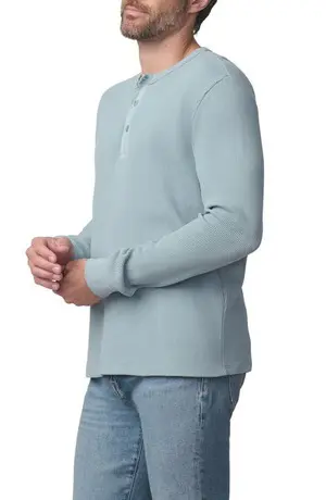 Joe's Jeans Long Sleeve Waffle Henley T-shirt - Arona