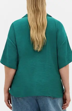 City Chic Rosie Tie Front Shirt