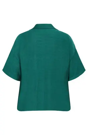City Chic Rosie Tie Front Shirt