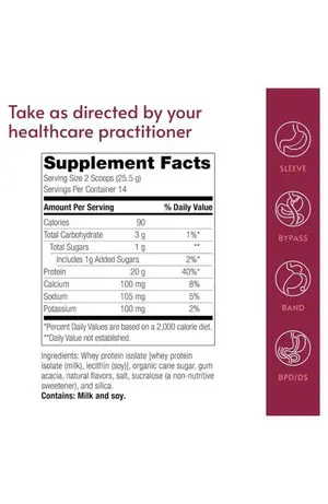 BARIATRIC ADVANTAGE High Protein Vanilla Supplement Mix 14 Servings